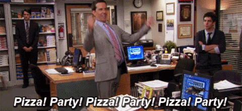 Pizza Party GIF - Find & Share on GIPHY