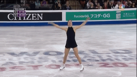 Excited World Championships GIF by U.S. Figure Skating - Find & Share ...
